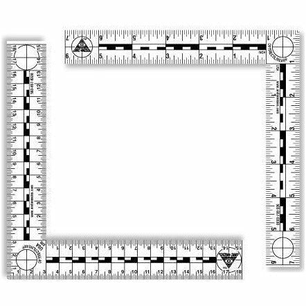 18cm x 18cm Dual Edge Corner Square