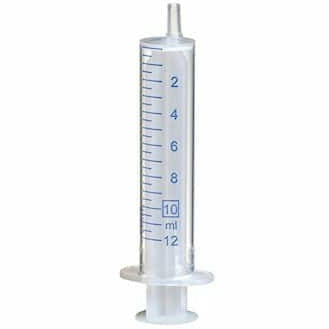 Oral Syringe Clear, 10 ml with tip cap (Box of 100)