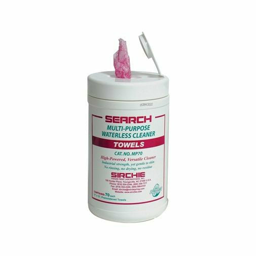SEARCH Multi-Purpose Waterless Cleaner Towelettes