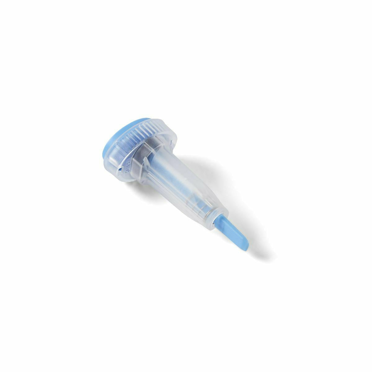SAFETY BLOOD LANCET PUSH BUTTON TYPE MICRO FLOW 28G X 1.6MM DEPTH