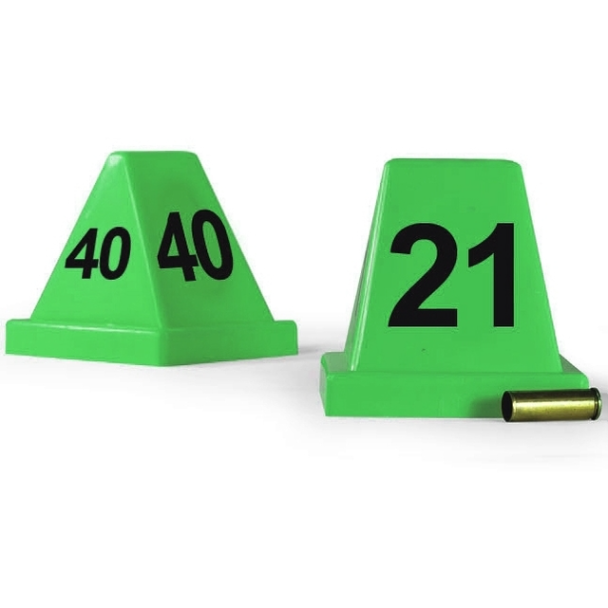 Pre-Numbered Versa-Cones-Green